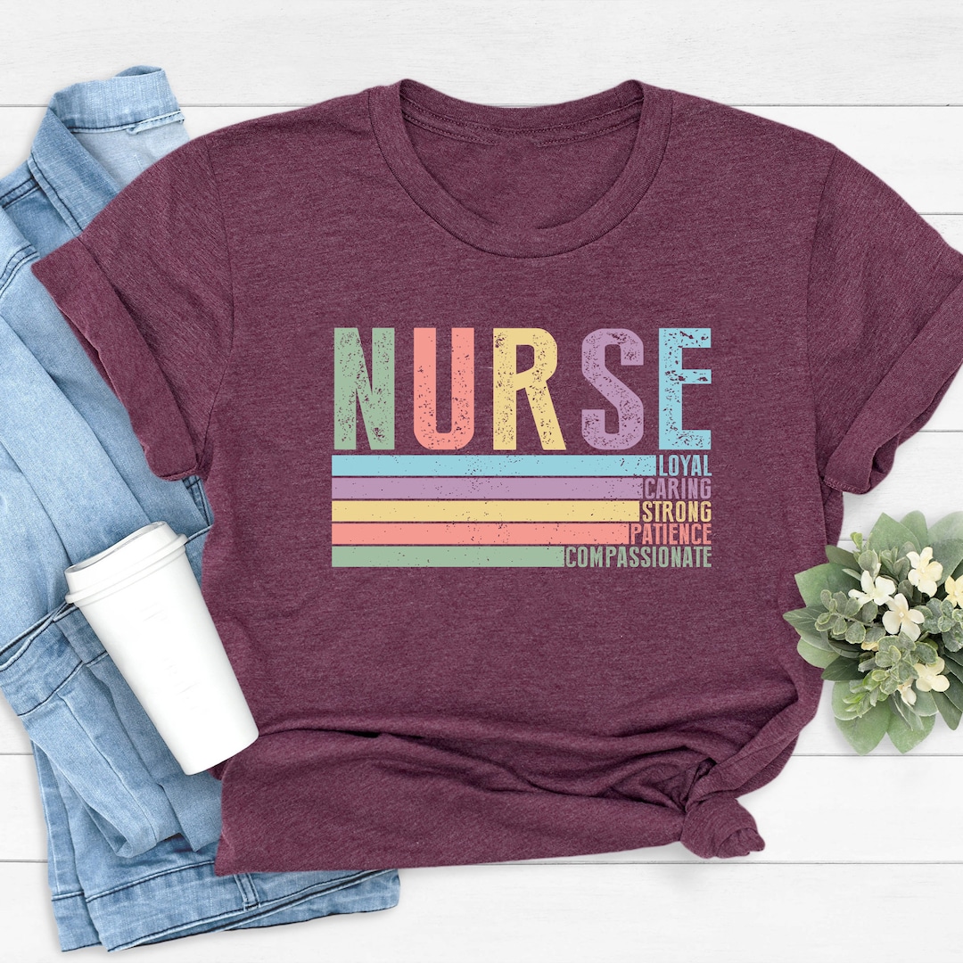 Love Nurse Shirt, Nurse T-shirt, Nurse Tees, Cute Nurse Shirts, Nurse ...