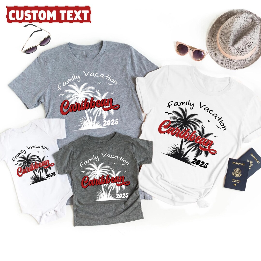 Personalized Family Vacation Shirts With Destination, 2025 Making ...
