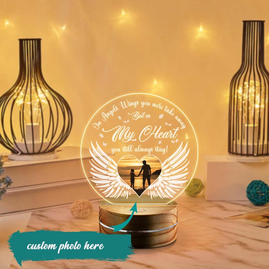 Angel in Heaven Night Light on Angels Wings You Were Taken Away. but in ...