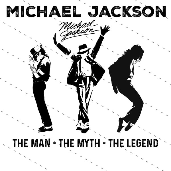 Michael Jackson Svg - Etsy