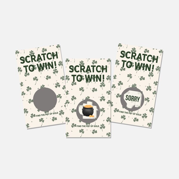 Scratch off Raffle Ticket - Etsy