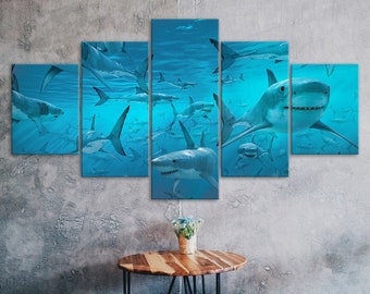 Deep Blue Sea Panel - Etsy