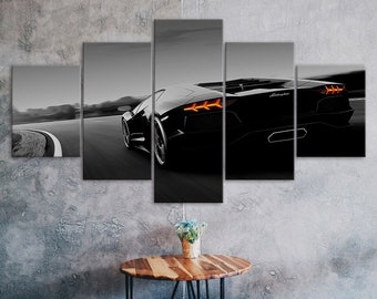 5 Piece Canvas Wall Art - Etsy