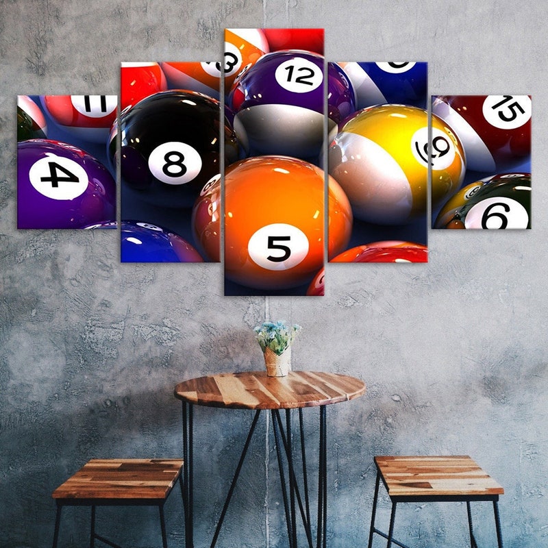 Billiards Wall Art - Etsy