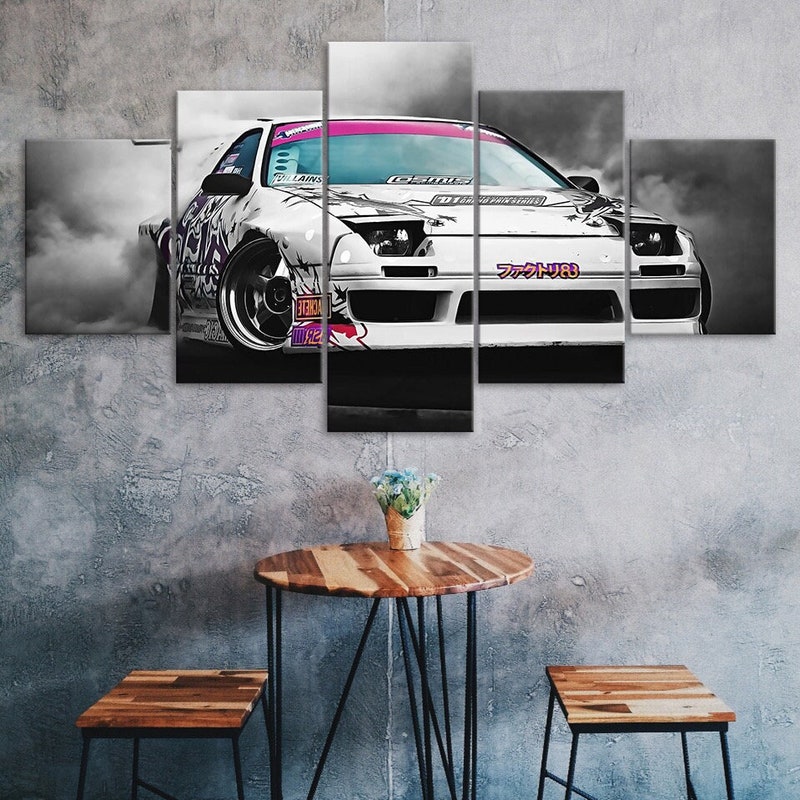 Japanese Drift Car Wall Art - Etsy