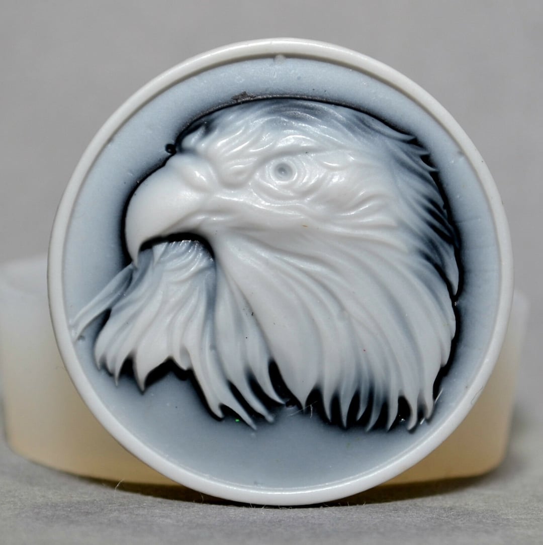 Cupcake Polymer Clay Chocolate Resin Fimo Mold EAGLE Cameo - Etsy