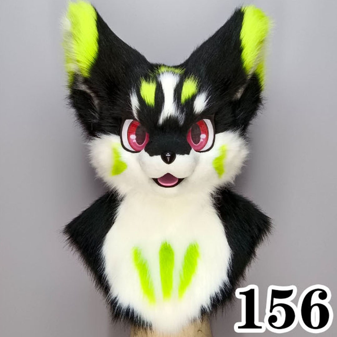 Furi Cos Dog Head Beast Headhair Fursuit Head Kig Fursuit - Etsy