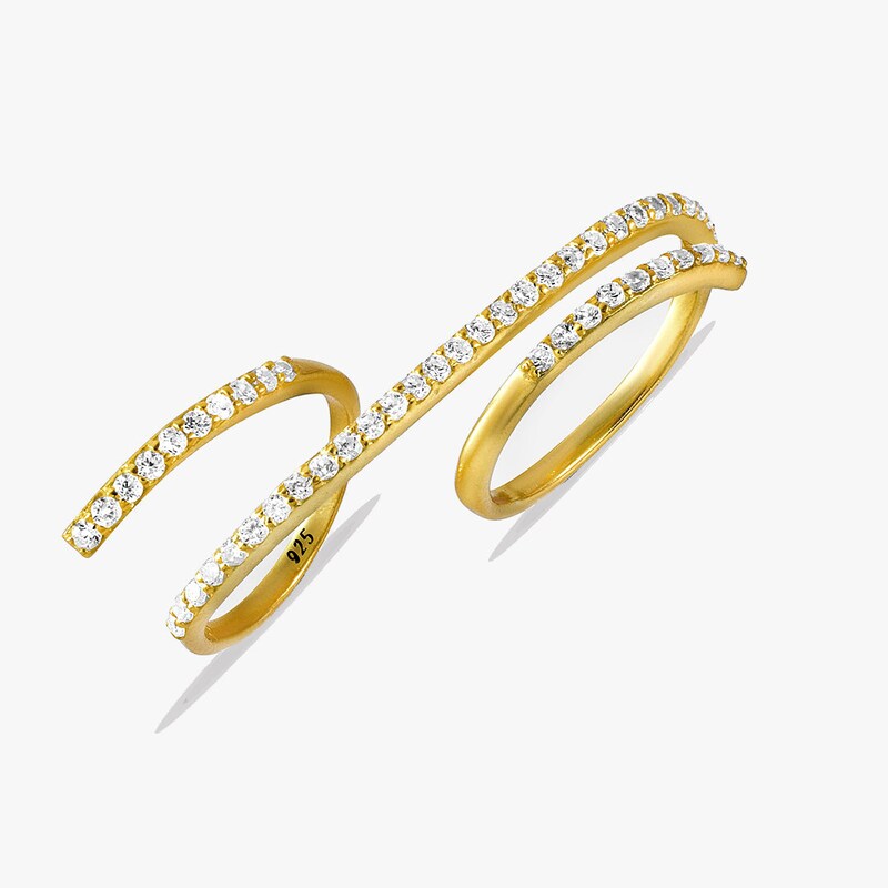 Two Finger Ring - Etsy