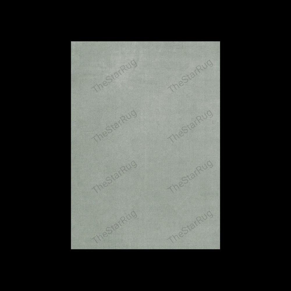 Hand Tufted Rug Classic Solid Wool Rug Sage Green Hand Tufted Woolen ...