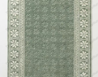 Hand Tufted Hoxton Rug 100% Woolen Tufted Plaid Rug Tuft Woolen Rug ...