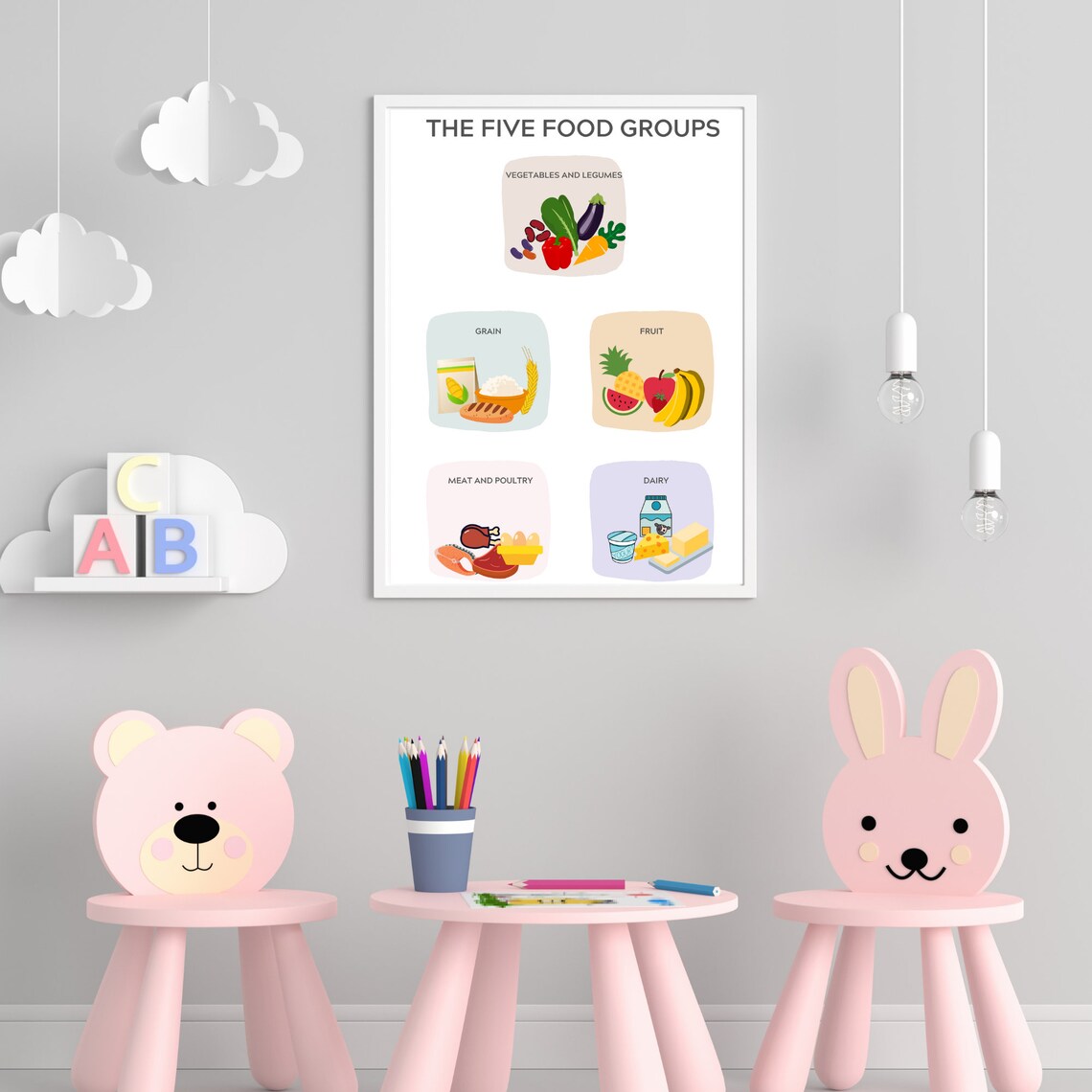 Homeschool Montessori Educational Poster Wall Art Decor - Etsy