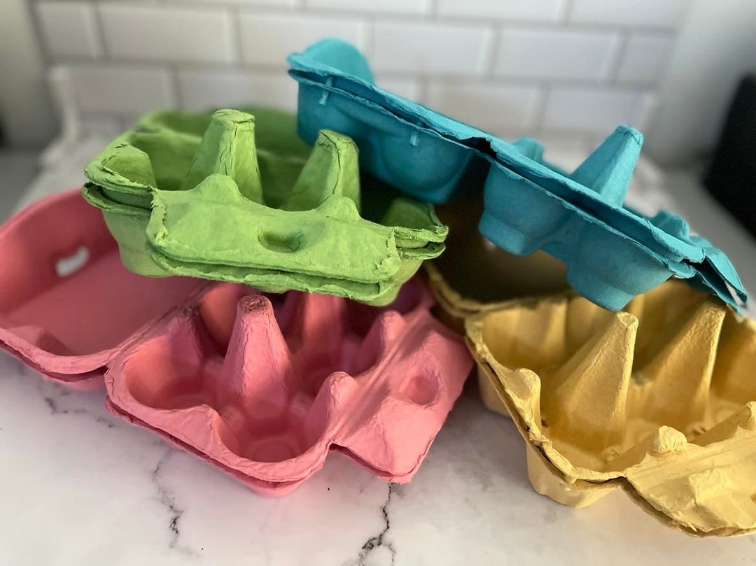 Coloured Egg Cartons - Etsy