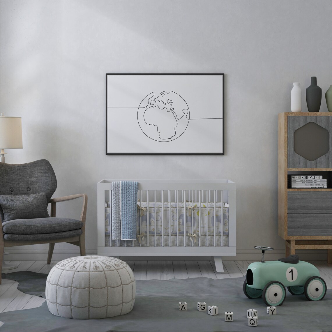 One Line World, Globe Line Art, Travel Line Drawing, Contiguous Line ...