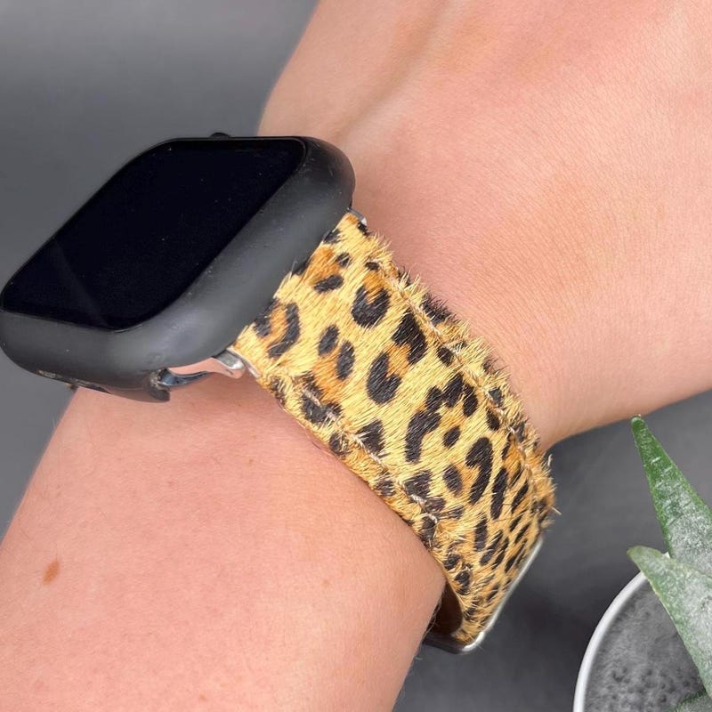 20mm Leopard Watch Strap - Etsy UK