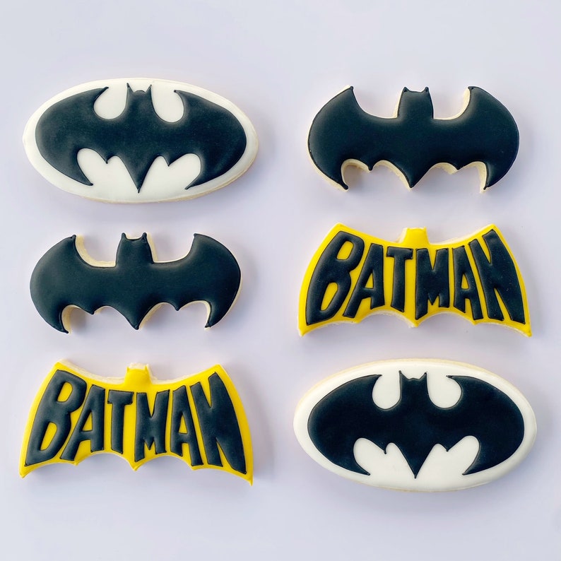 3 Pack Batman Logo Bat-signal and Bat Symbol Cookie Cutters - Etsy