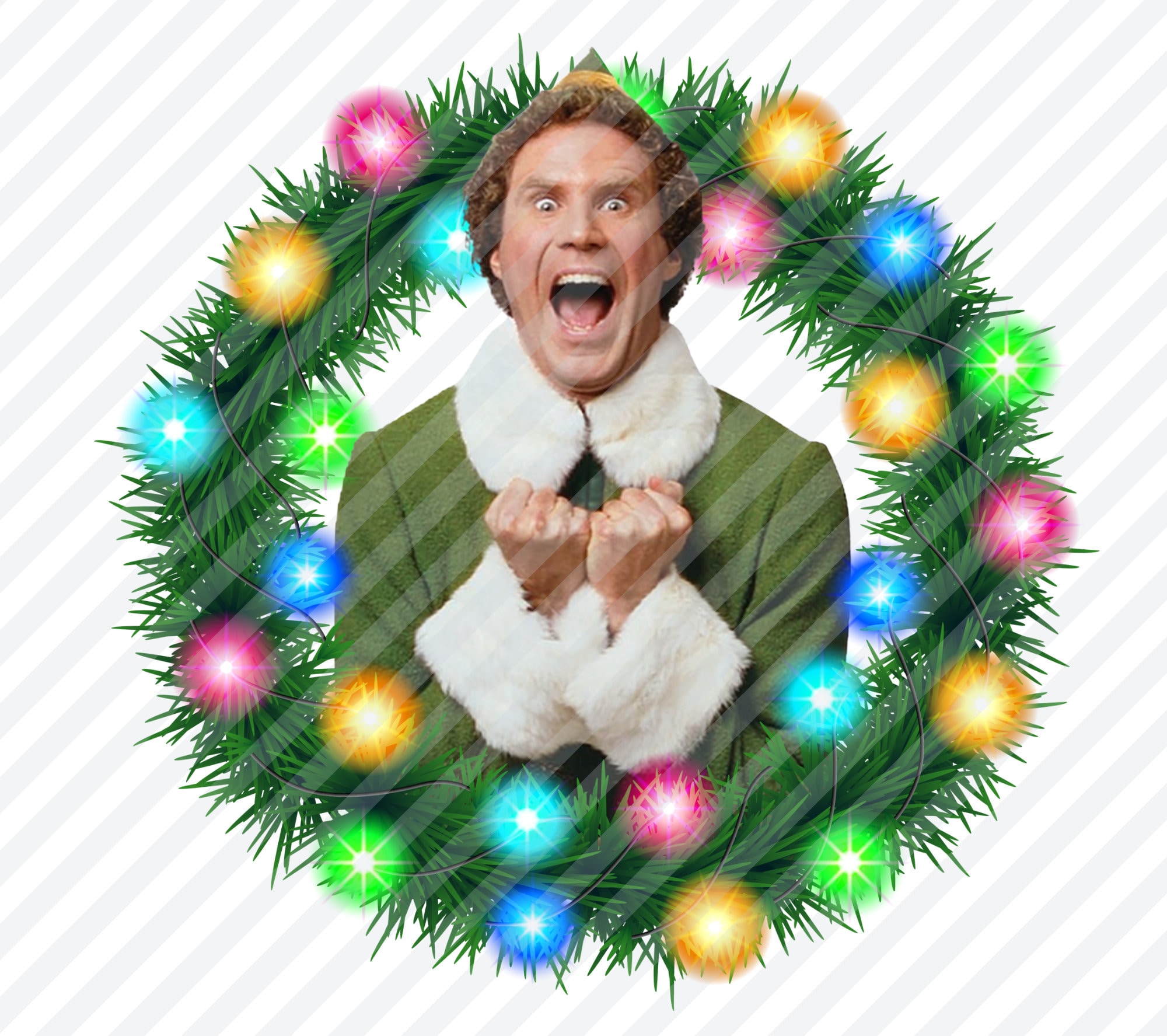 Buddy The Elf Excited