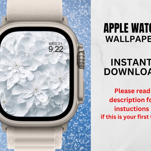 Apple Watch Wallpaper Template - Etsy