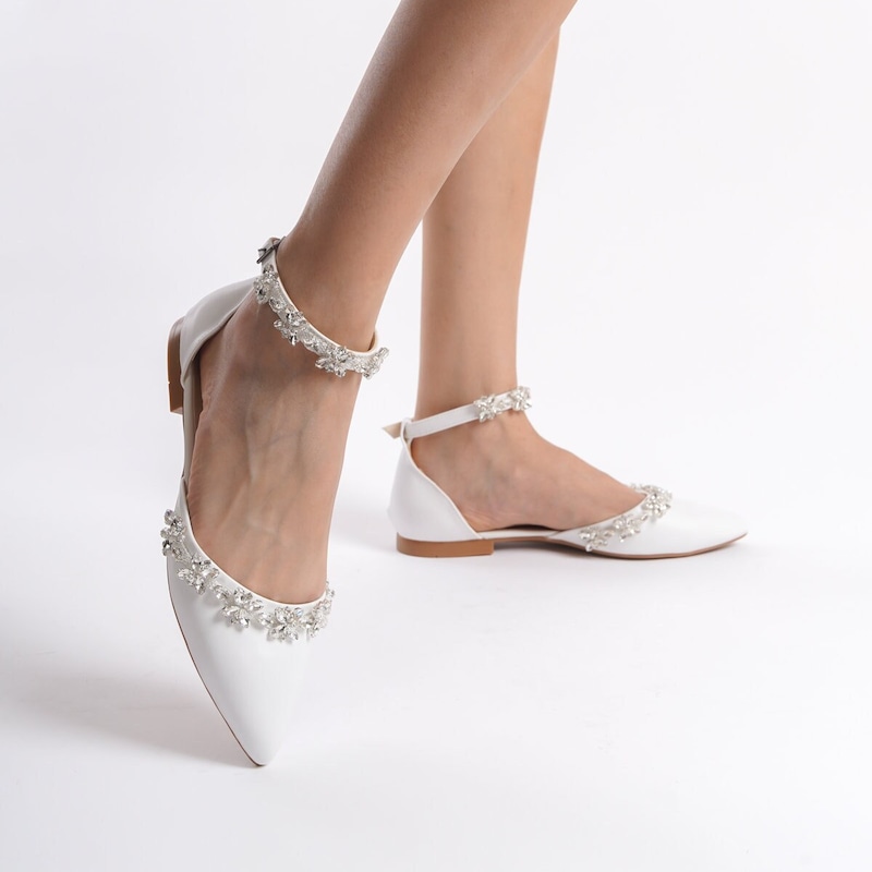 Bridal Shoes Flats - Etsy