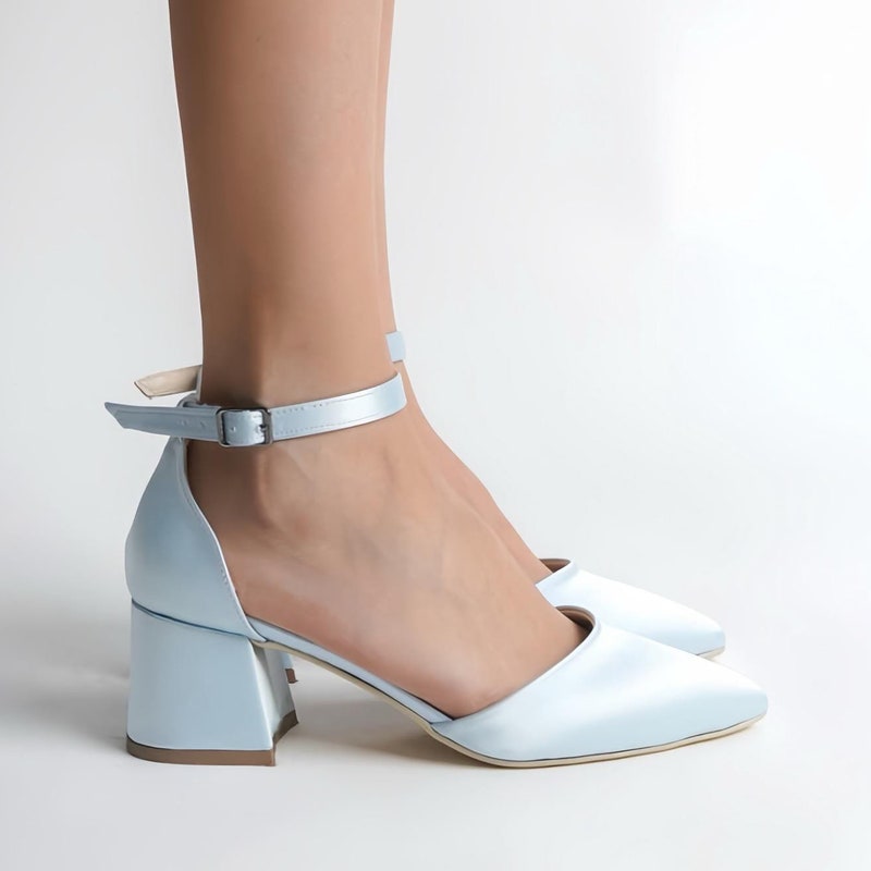 Baby Blue Womens Heels - Etsy UK