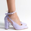 Satin Gray Wedding Shoes, Gray High Heels, Bridal Shoes, Wedding Heels ...