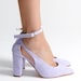 Lilac Suede Shoes, Lavender Wedding Shoes, Lilac Shoes, Lilac High ...