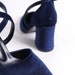Blue Velvet Heels Blue Velvet Shoes Blue High Heels Navy - Etsy