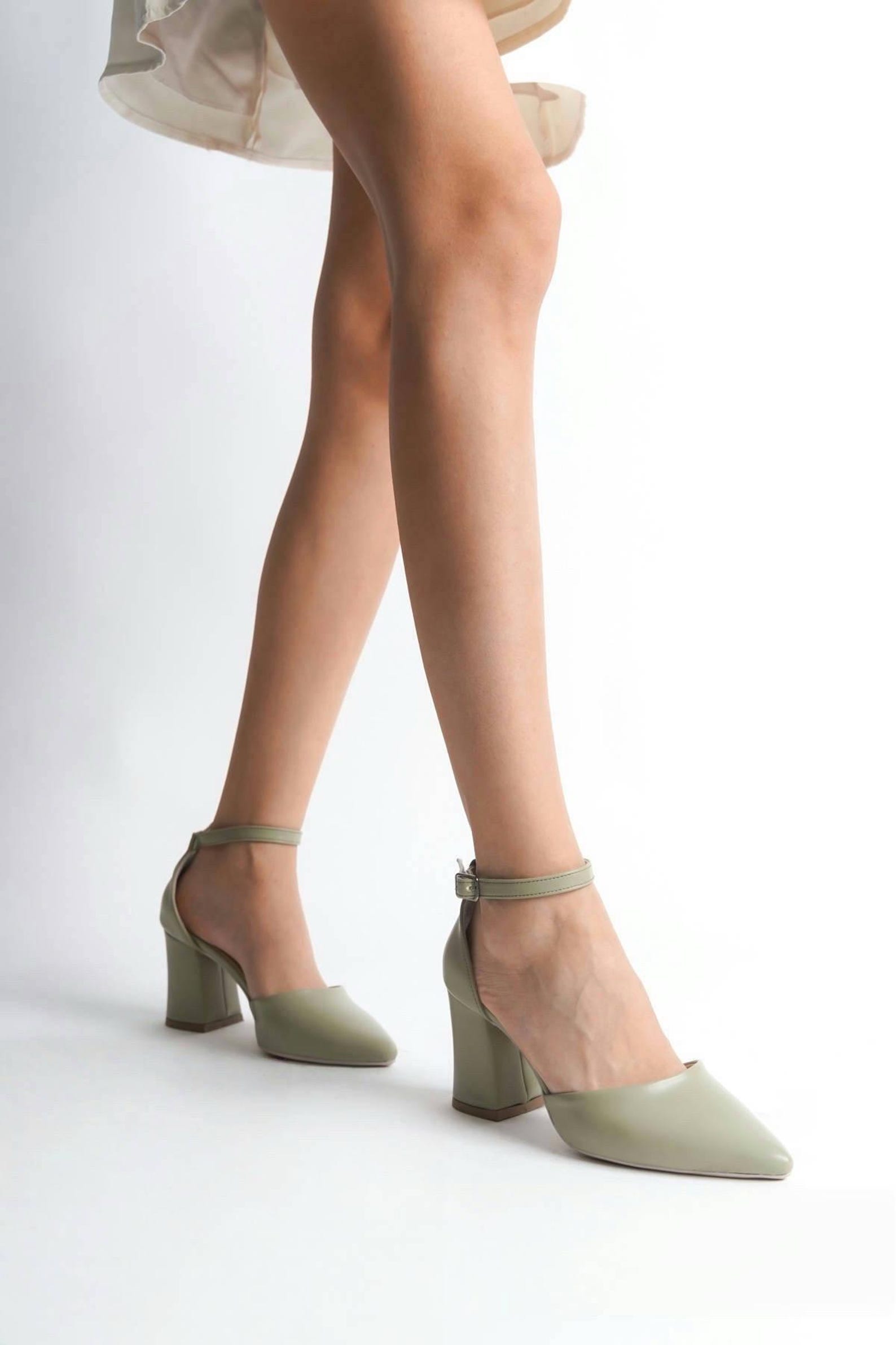 Sage Green Shoes, Green Wedding Shoes, Sage Green Shoes, Green High ...