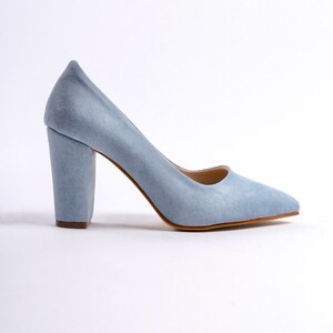 Blue Suede Shoes, Blue Wedding Shoes, Baby Blue Shoes, Blue High Heels ...