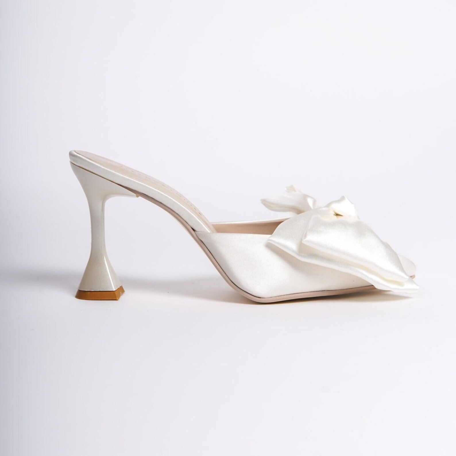 Bow Tie Bride Shoes, Bridal Shoes, Wedding Shoes, Ankle Strap Heels ...