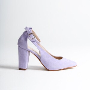 Lilac Suede Shoes, Lavender Wedding Shoes, Lilac Shoes, Lilac High ...