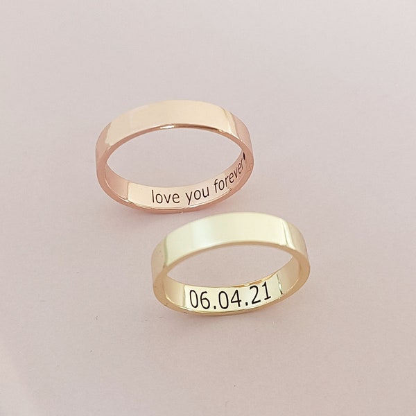 Hidden Message Ring - Etsy