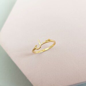 Personalized Arabic Name Ring, Arabic Name Jewelry, Customized Name ...