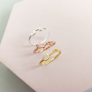 Personalized Arabic Name Ring, Arabic Name Jewelry, Customized Name ...