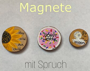 Small Magnets With Sayings - Etsy