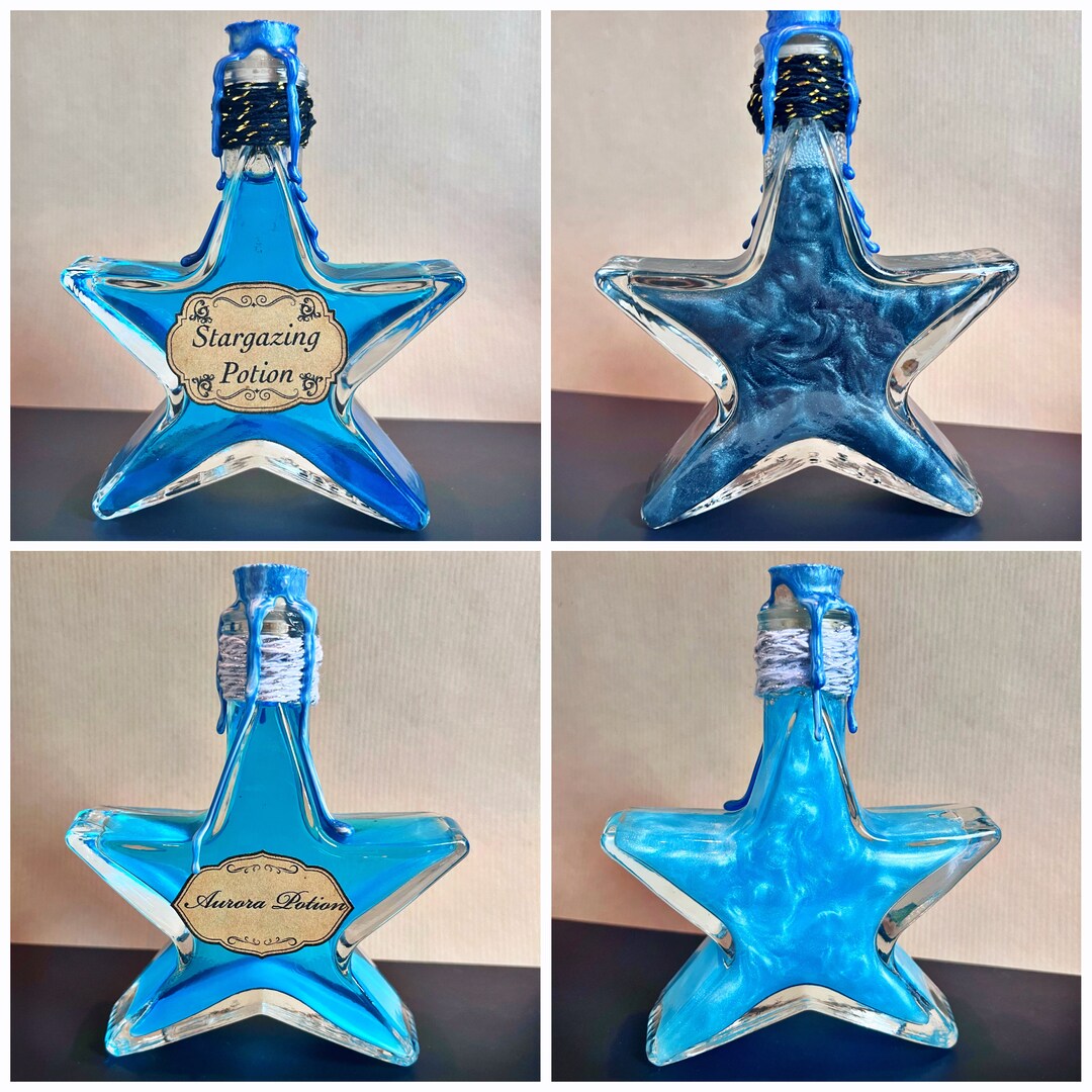 Star Magic Potions Magical Decoration Bookshelf Decoration - Etsy