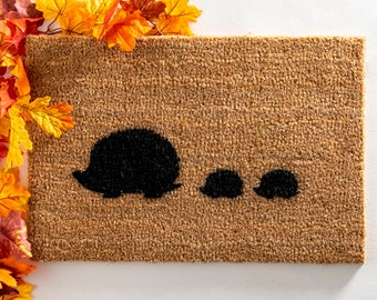 Hedgehog Door Mat - Etsy