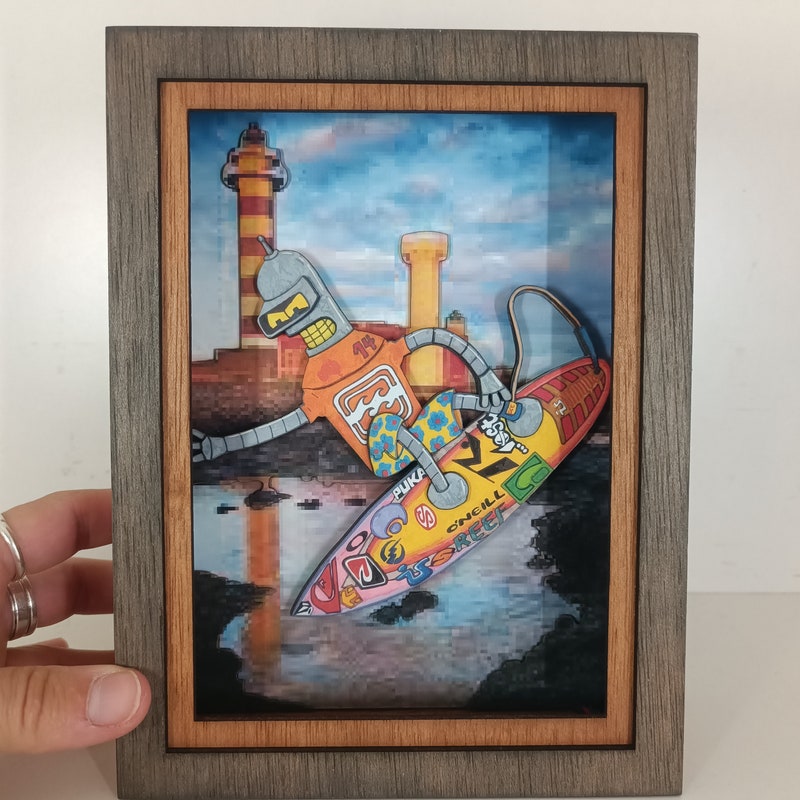 Futurama Bender Svg - Etsy