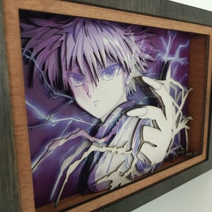 Gon Anime Night Light, Shadow Box, Lightbox, Anime Lightbox, Amazing ...