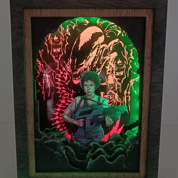 Xenomorph Lamp - Etsy