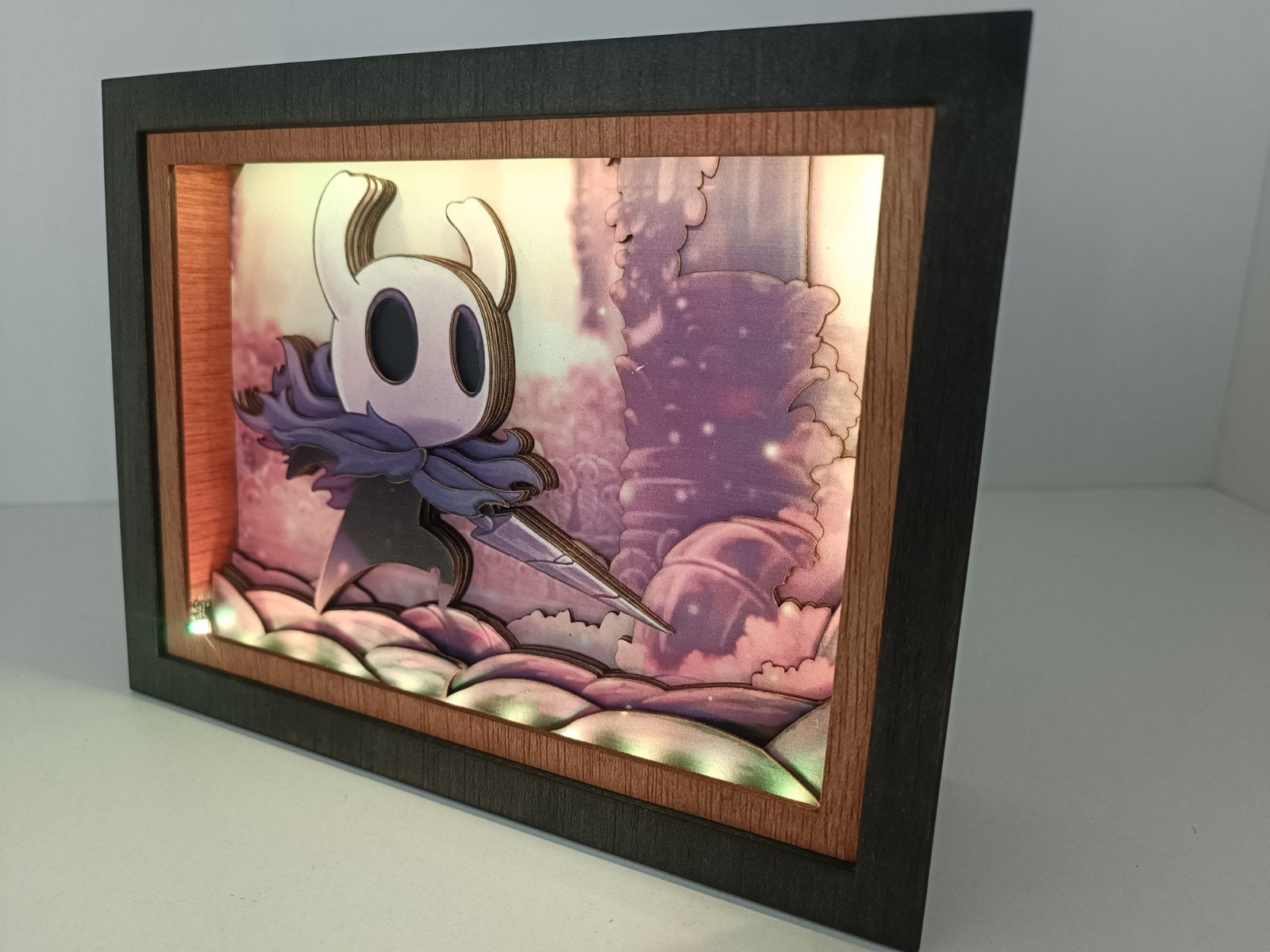 Hollow Knight Night Light Shadow Box Hollow Knight Lightbox - Etsy