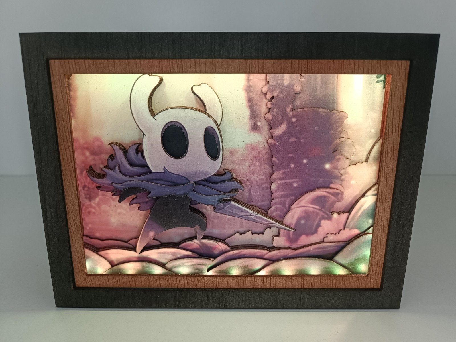 Hollow Knight Night Light Shadow Box Hollow Knight Lightbox - Etsy