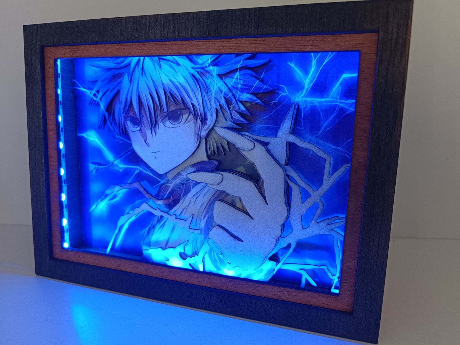 Gon Anime Night Light Shadow Box Lightbox Anime Lightbox - Etsy