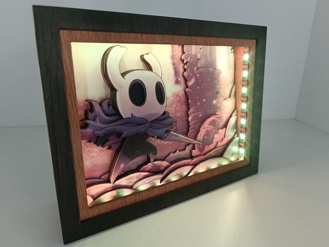 Hollow Knight Night Light, Shadow Box, Bettle Light Box, Amazing Gift ...