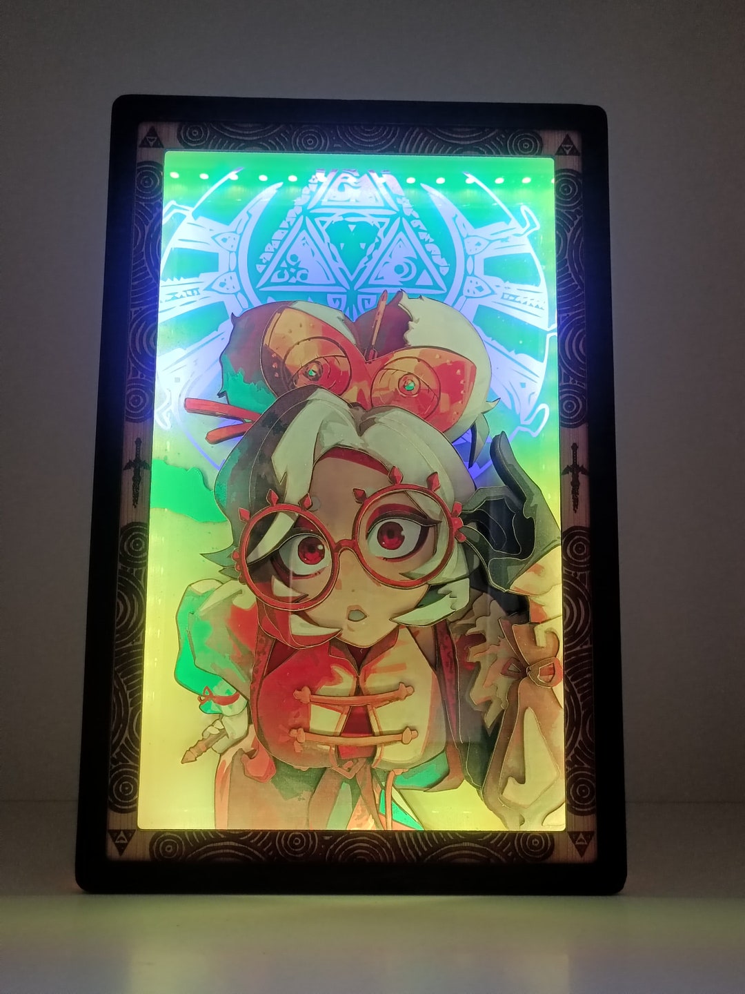 Purah Legend of Zelda Night Light, Prunia Shadow Box, Prunah Legend of ...
