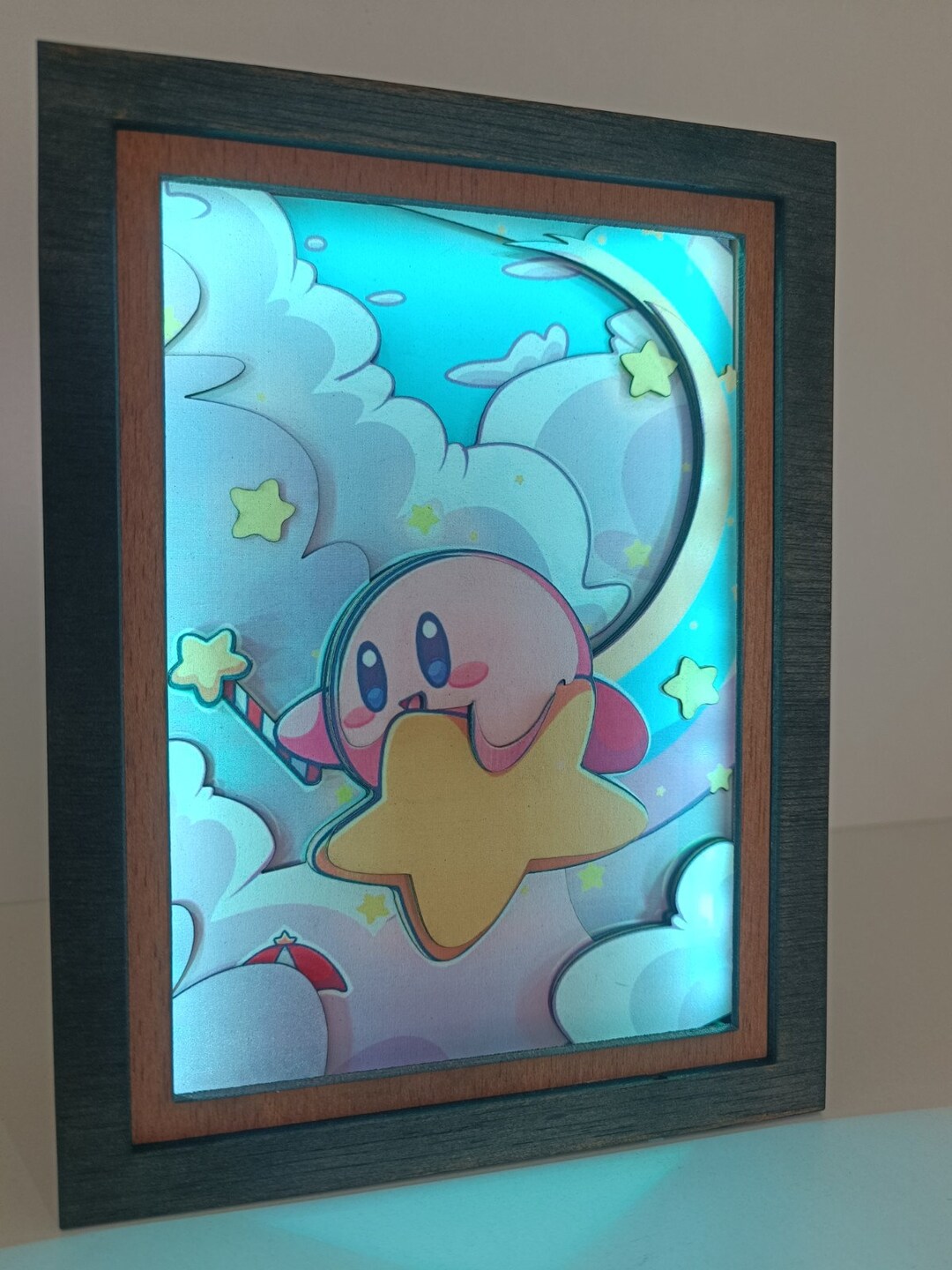 Kirby Night Light, Kirby Shadow Box, Kirby Lightbox, Kirby Lightbox ...