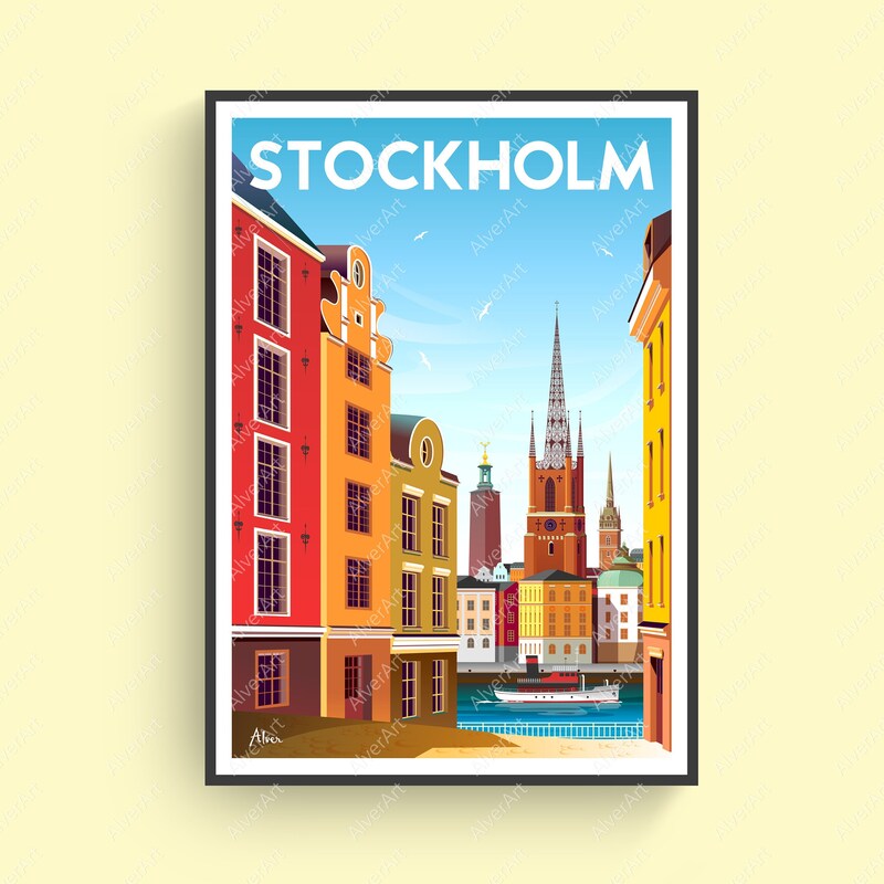 Sweden Poster - Etsy