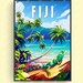 Fiji Poster, Tropical Poster, Tropical Travel Print, Fiji Wall Art ...