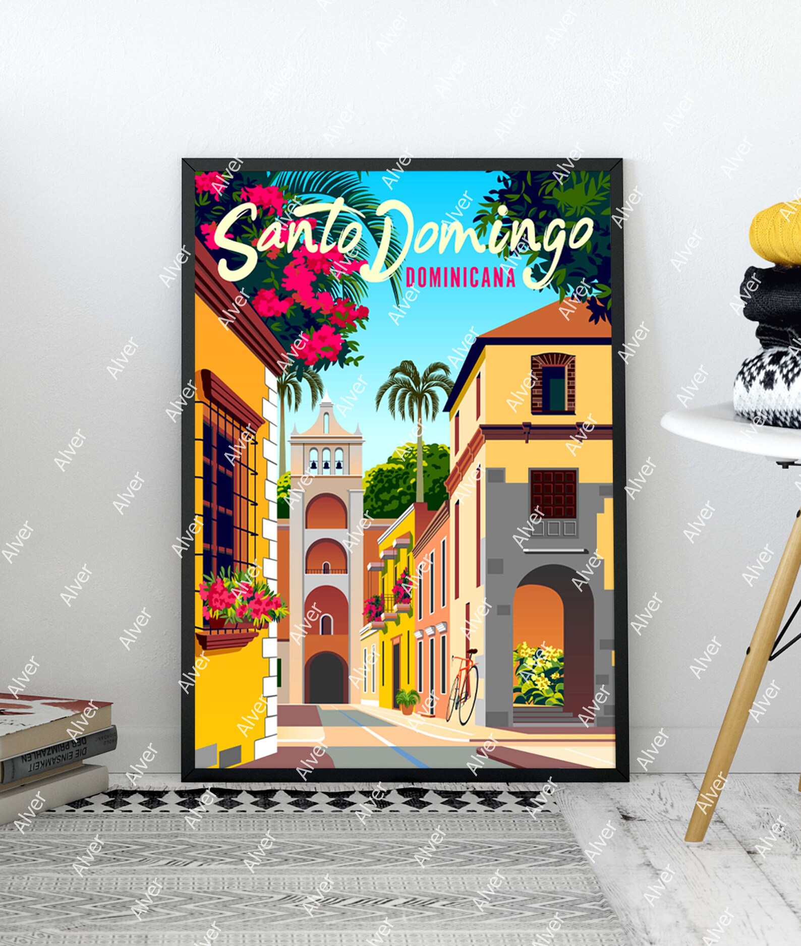 Caribbean Poster, Santo Domingo Poster, Dominican Republic Poster ...