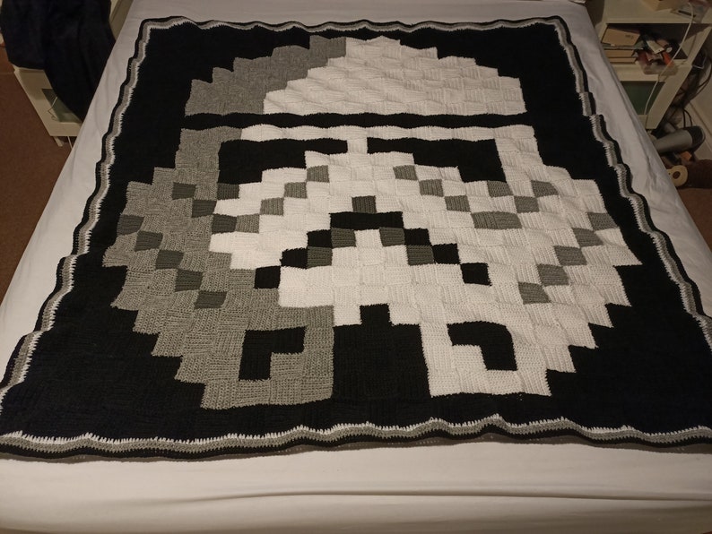 Stormtrooper Crochet Blanket Pattern - Etsy