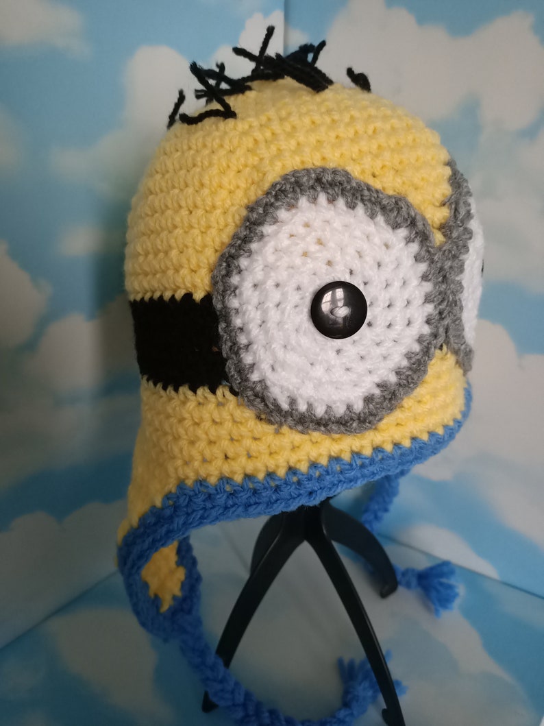 Minion Crochet Hat Pattern - Etsy